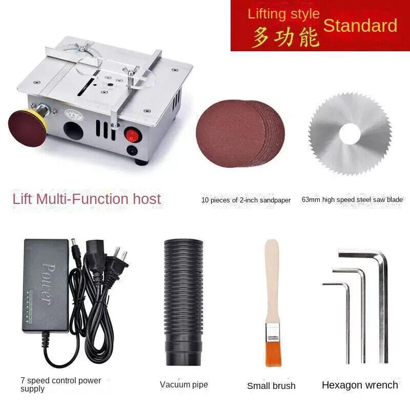 Precision Desktop Miniature Table Saw Benchtop Cutting Machine Small ...
