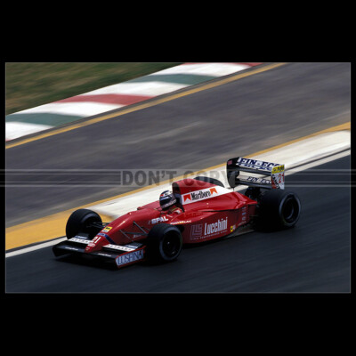 Photo A.006295 DALLARA F192 1992 JYRKI JÄRVILEHTO F1 GRAND PRIX | eBay
