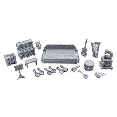 Music and Sound by EC3D, 3D Printed Tabletop RPG DND Wargame Terrain ...