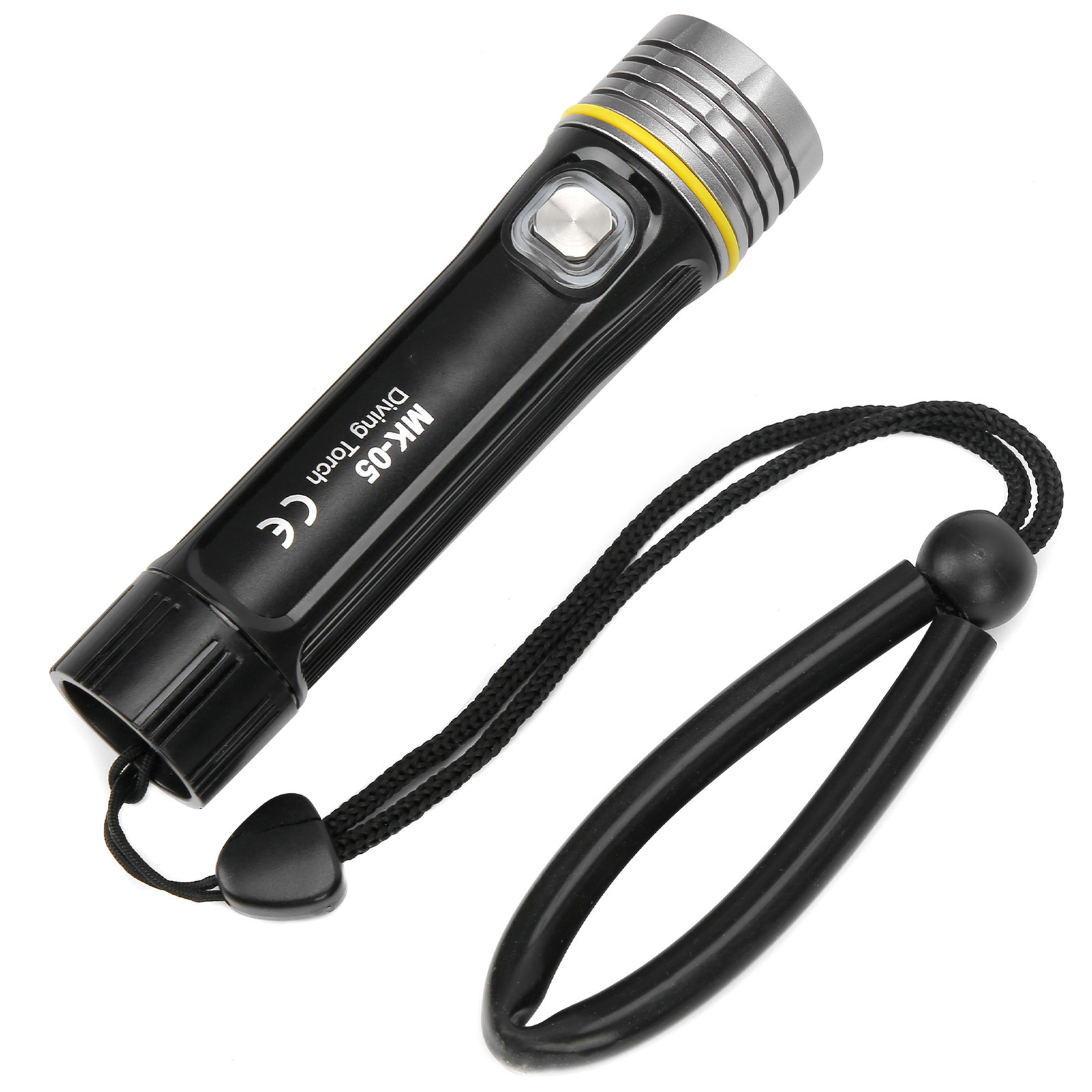 Waterproof Flashlight Night Diving Light Torch 100m Underwater Lighting ...