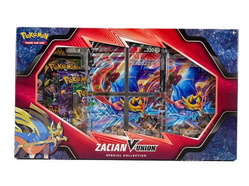Pokemon Zacian V-Union Box 820650809071 | eBay