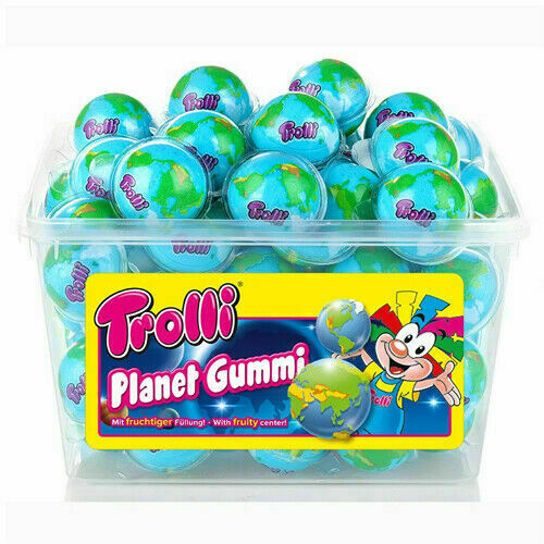 Trolli Planet Gummi Fruit Gums - Pack of 60 for sale online | eBay