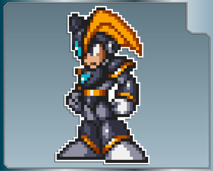 BASS Sprite from MEGA MAN Vinyl Decal #4 Car Truck Laptop Sticker | eBay