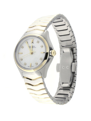 Ebel - Femme - 1216197 - Ebel Wave Lady 30mm | eBay