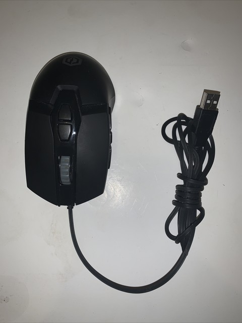 CyberpowerPC Elite Pro M1 131 Optical Gaming Mouse Black 9 Button for ...