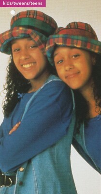 SISTER SISTER TV SHOW TIA AND TAMERA LICENSE SHEET 9" X 5" | eBay