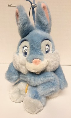 Disney Store Bambi Blue THUMPER Crib Pull Musical Plush BRAHMS LULLABY ...