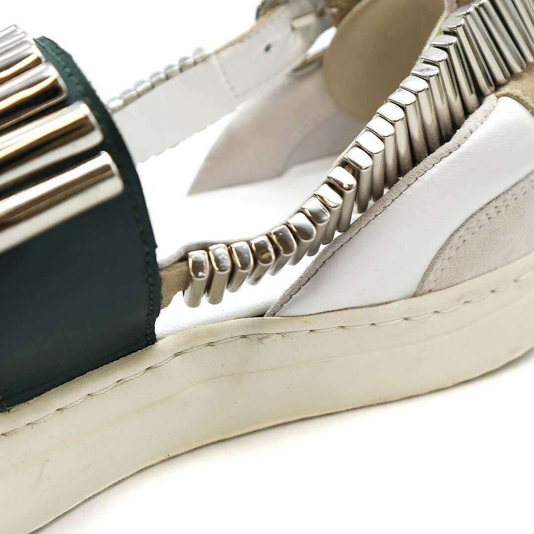 TOGA PULLA BEAMS Bespoke 19SS METAL SNEAKER SANDALS White 37 TOGA PULLA BEAMS Bespoke 19SS METAL SNEAKER SANDALS White 37