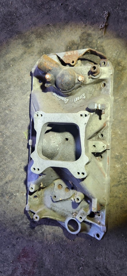 Edelbrock Streetmaster 701R1 Aluminum Intake Manifold SBC 283 327 350 ...