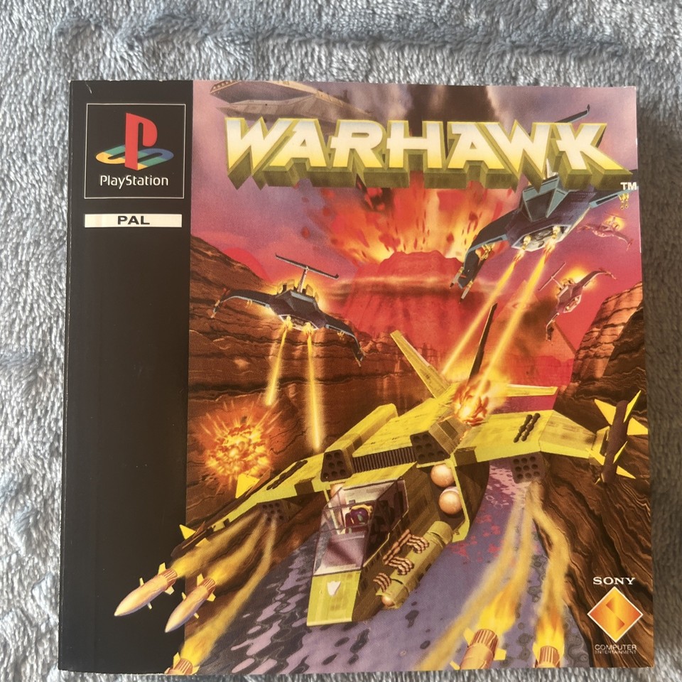 Sony PlayStation 1 PS 1 Warhawk, Inkl. Anleitung und Hülle | eBay