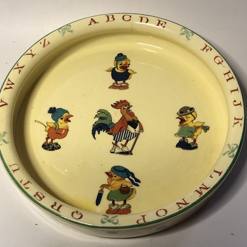 Adorable Vintage 1930s CP Crown Potteries Ceramic Child’s Bowl With ...