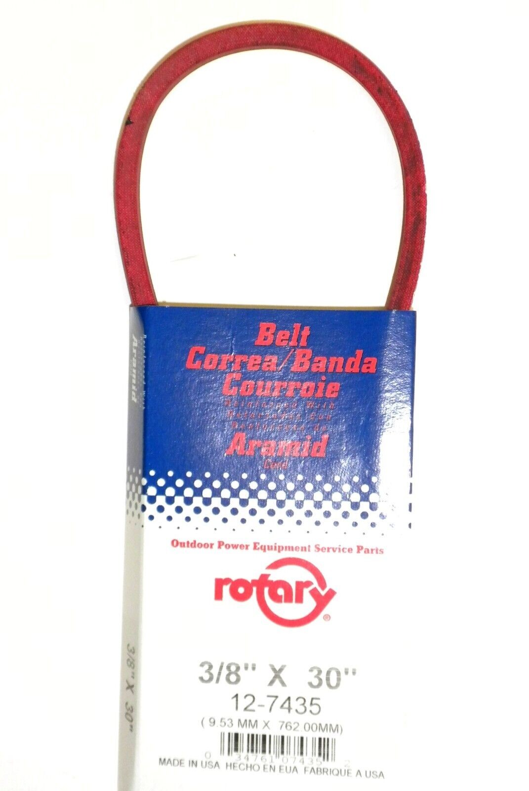 7435 Rotary Belt - MTD 754-0346, 954-0346 (3/8"x30") (T11A) | eBay