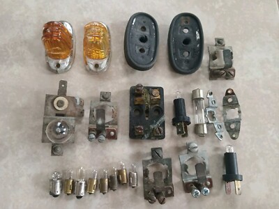 Vintage VW Bus Bug Hella Turn Signal Lights 2151 w/ Assorted Parts Lot ...