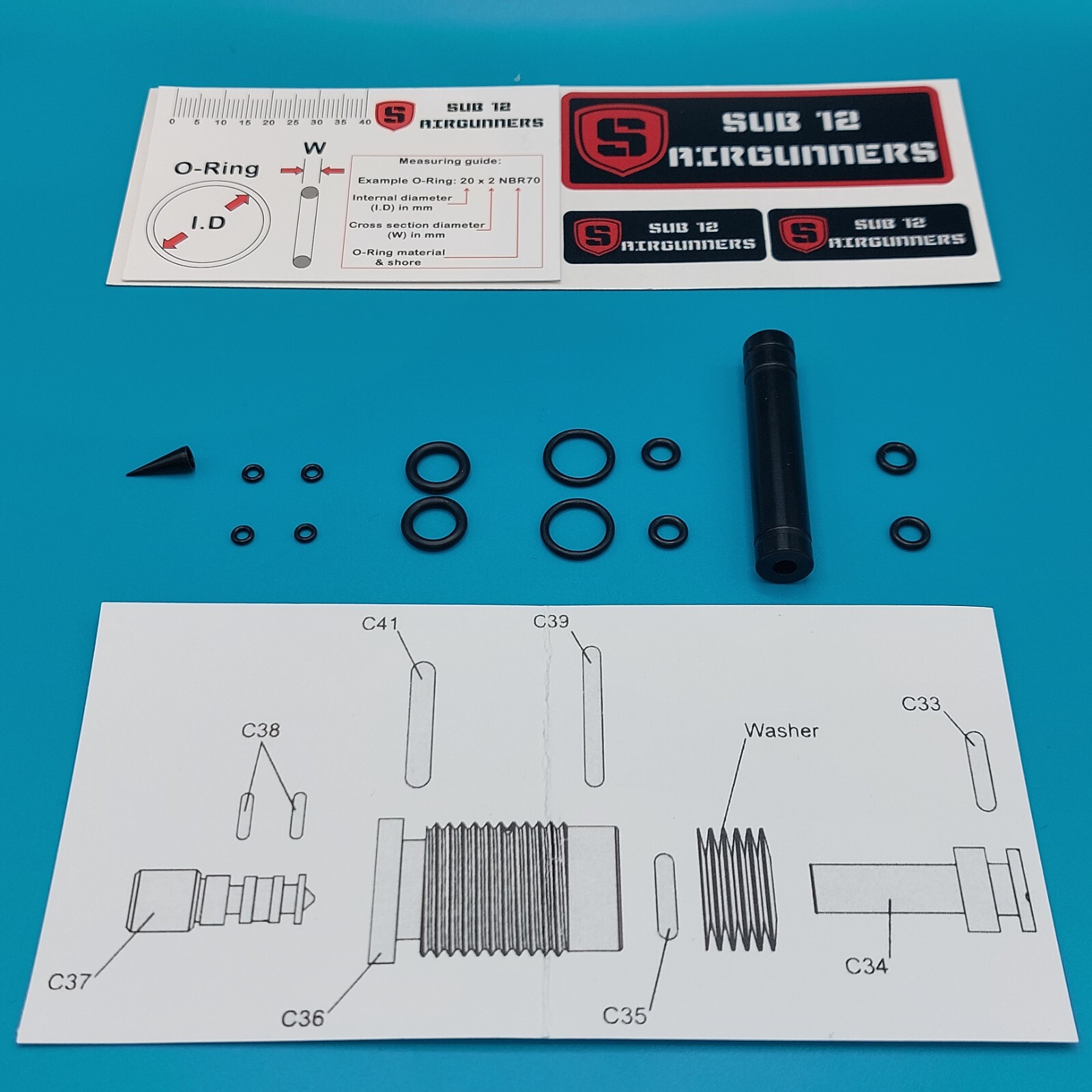 FX Impact / Crown / Dreamline / DRS / King /Panthera REG O RING KIT ...
