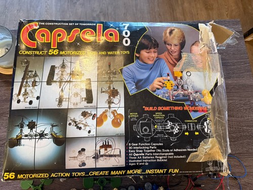 VTG Capsela 700 Motorized Land & Water Construction Set OEM Box Nearly ...