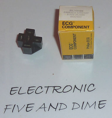 RLY9160 ECG PRINTED CIRCUIT 5 PIN BLADE SOCKET | eBay