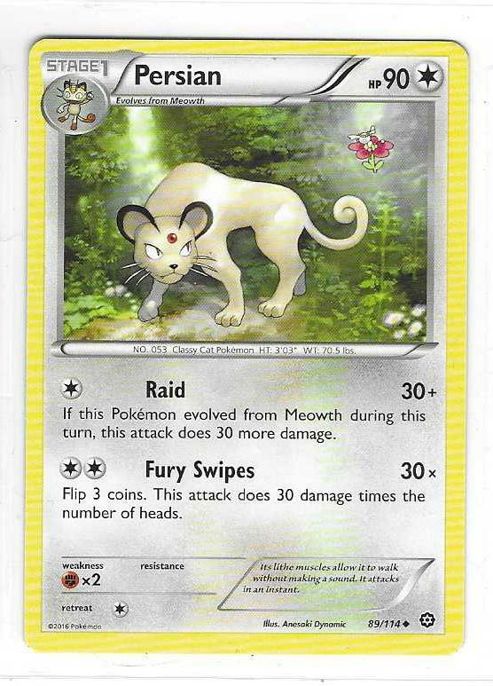 Pokemon Persian Mega Evolution