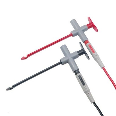 1/2x Wire Piercing Clip Puncture Probe Automotive + 4mm Banana Socket ...