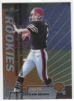 1999 Topps Finest - Tim Couch #164 - Rookie RC - NFL Football - NM MT ...