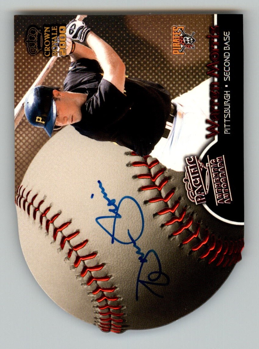 2000 Crown Royale Sweet Spot Signatures #22 Warren Morris AUTO - NM-MT ...