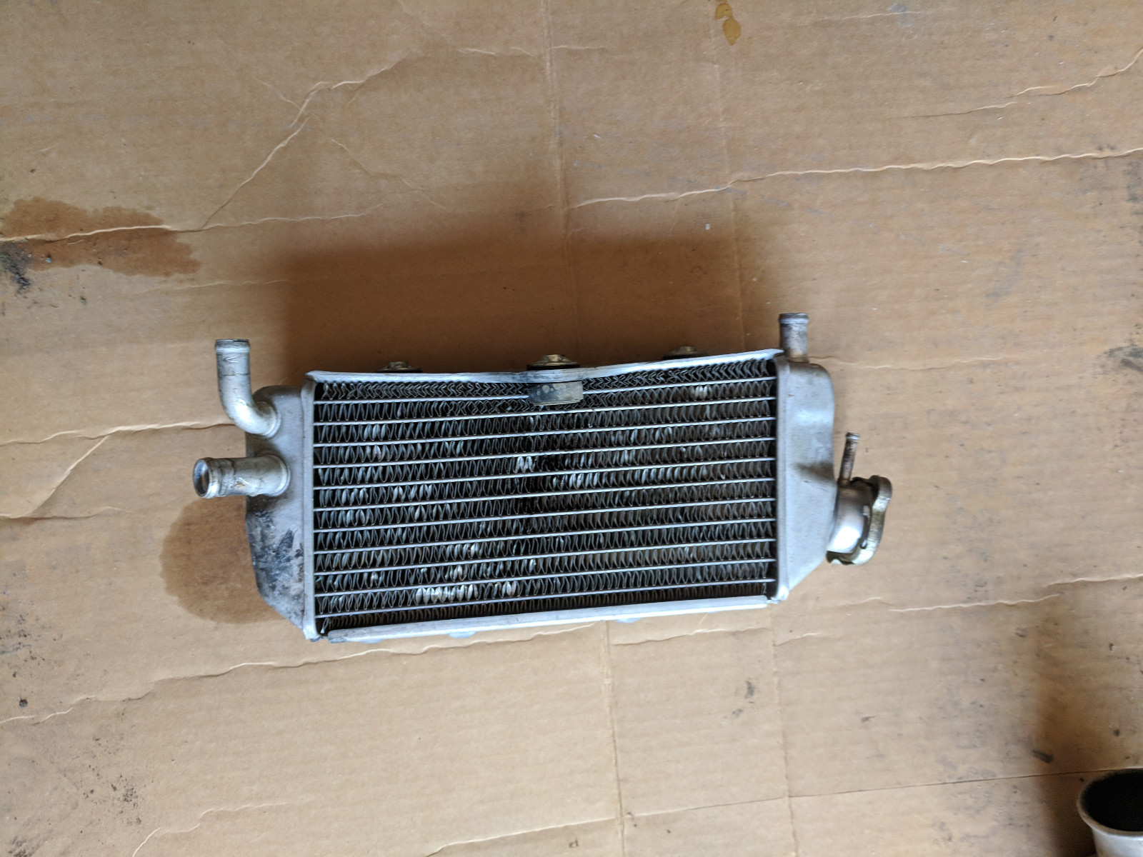 Yamaha WR250F right side radiator complete good shape YZ250F | eBay