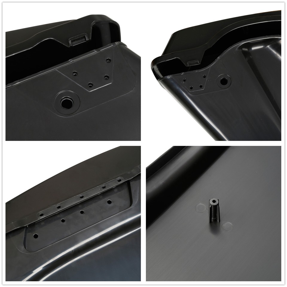 5" Stretched Hard Saddle Bags Conversion Bracket Fit For Harley Softail ...