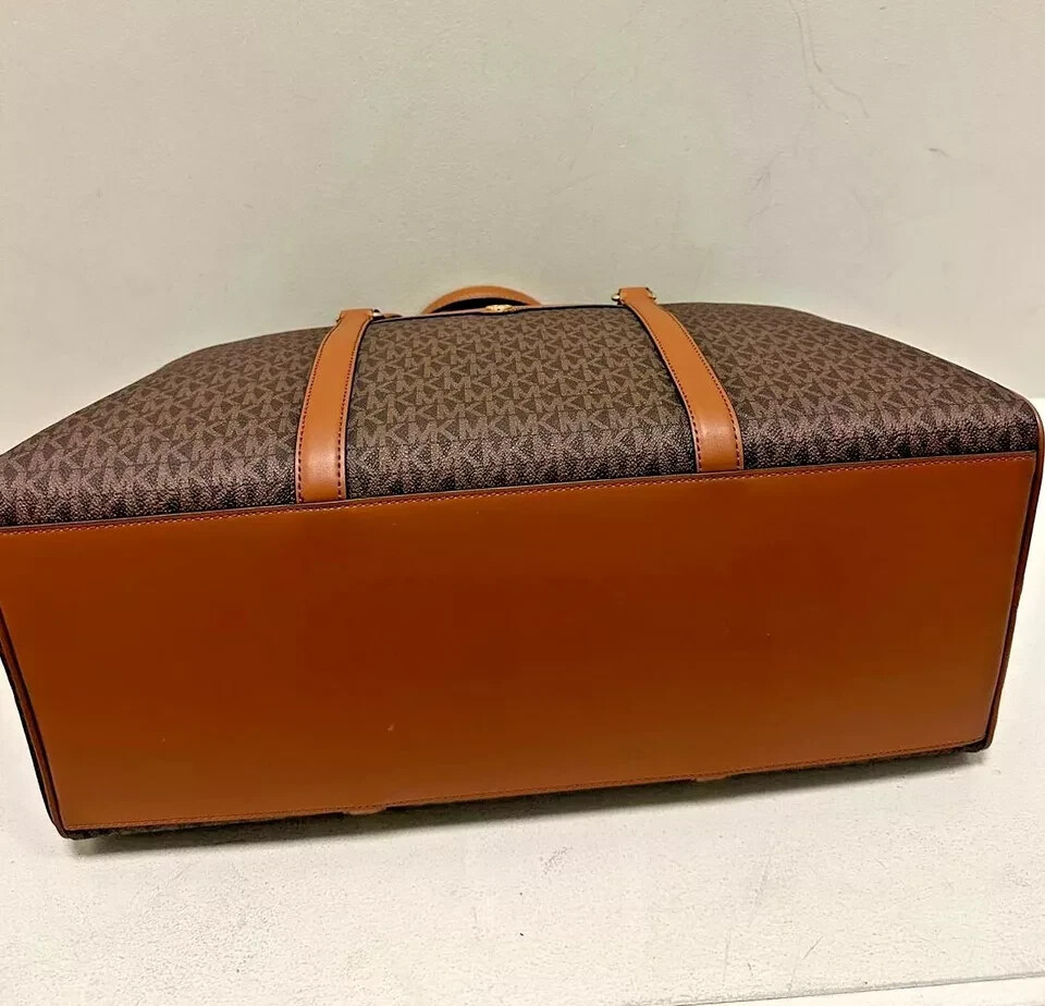Michael Kors Women Travel Trolley Suitcase + Weekender Bag Combo Set ...