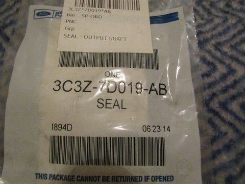 NOS FORD PART NUMBER 3C3Z-7D019-AB SEAL NEW GENUINE FORD | eBay