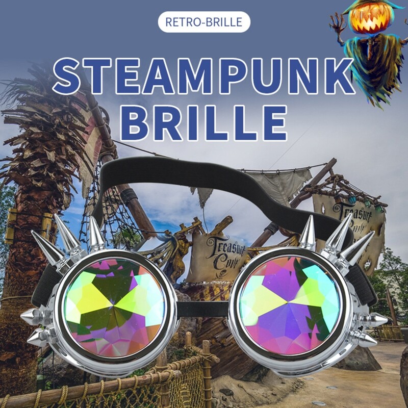 Kaleidoscope Rave Lens Festival Goggle Rainbow Sunglass Prism ...