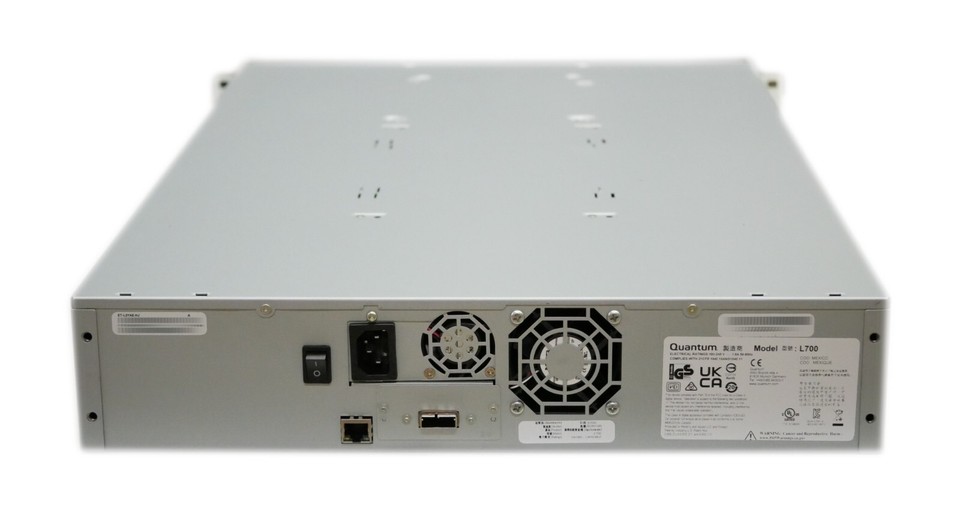 Quantum SuperLoader 3 Model: L700 with LTO-7 Half Height Tape Drive ET ...