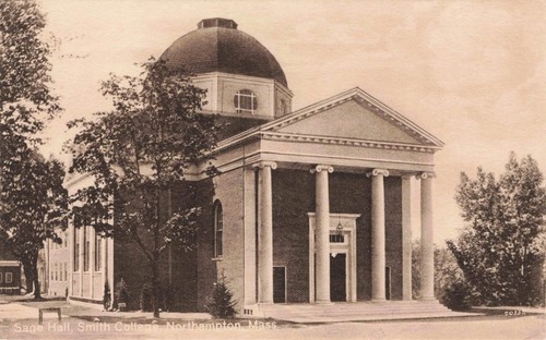 SAGE HALL SMITH COLLEGE NORTHAMPTON, MASS Vintage PC | eBay