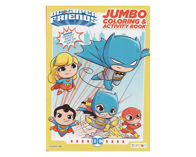 DC Super Friends Coloring & Activity Book for Kids - Bonus Memory Game ...