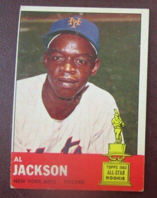 1963 Topps Al Jackson (New York Mets) #111 EX | eBay