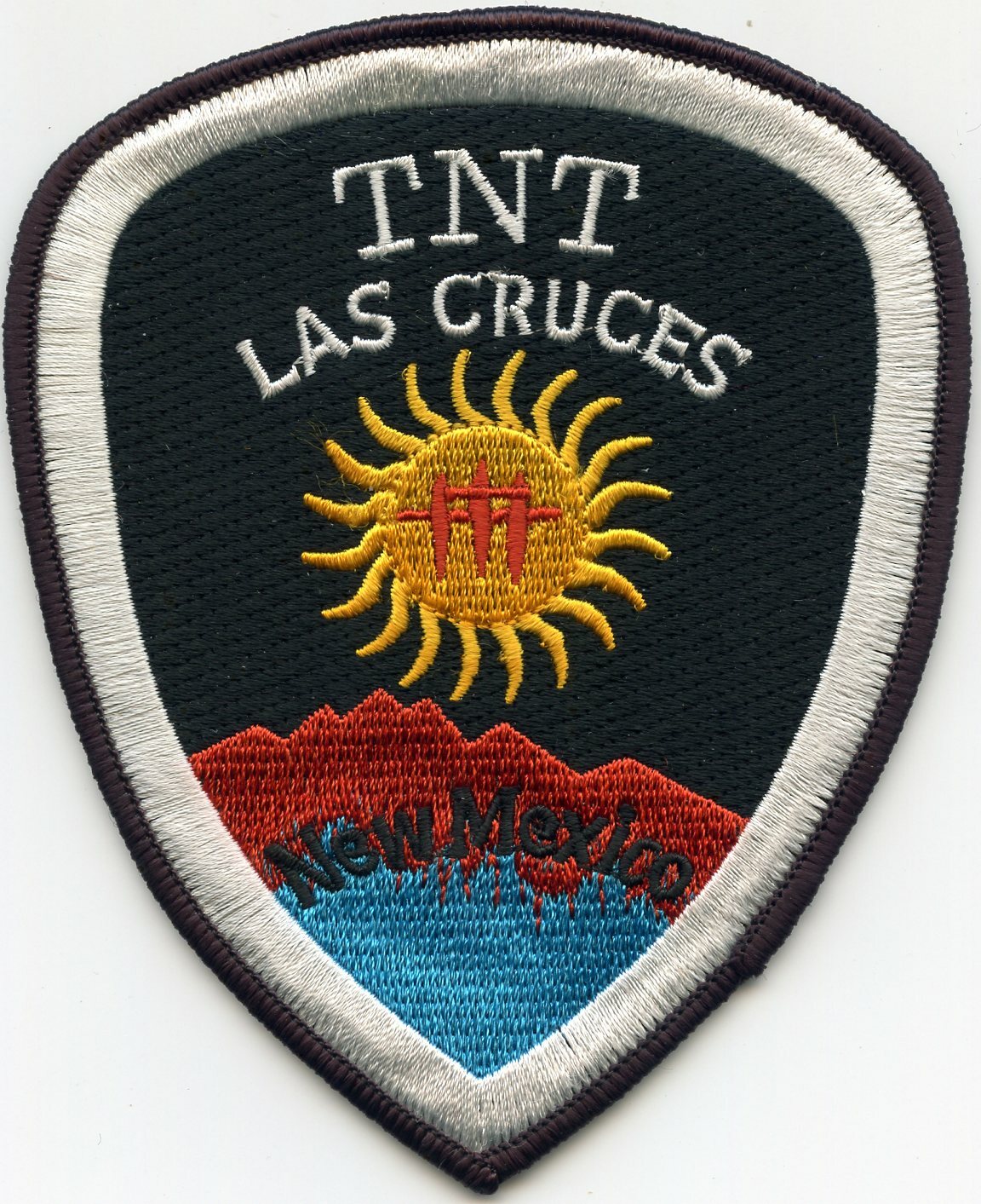 LAS CRUCES NEW MEXICO NM Tactical Negotiations Team TNT POLICE PATCH | eBay