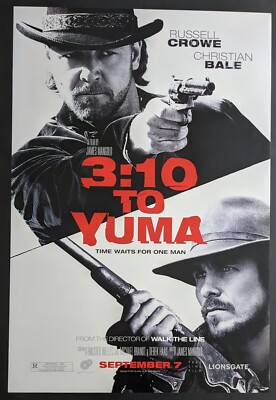 3:10 to Yuma (2007) Original 27x40 Movie Poster D/S Rolled, Russell ...