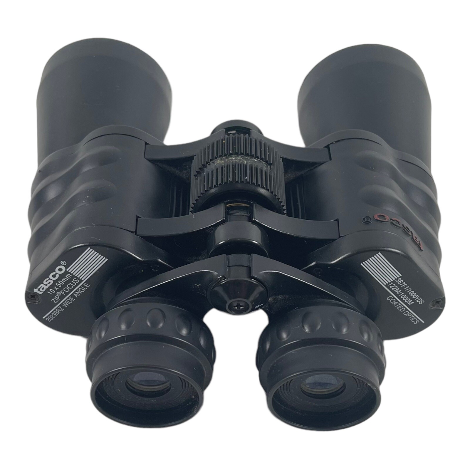 Tasco Binoculars Zip Focus Wide Angle 2023BRZ 10x50MM Rubber Coated ...