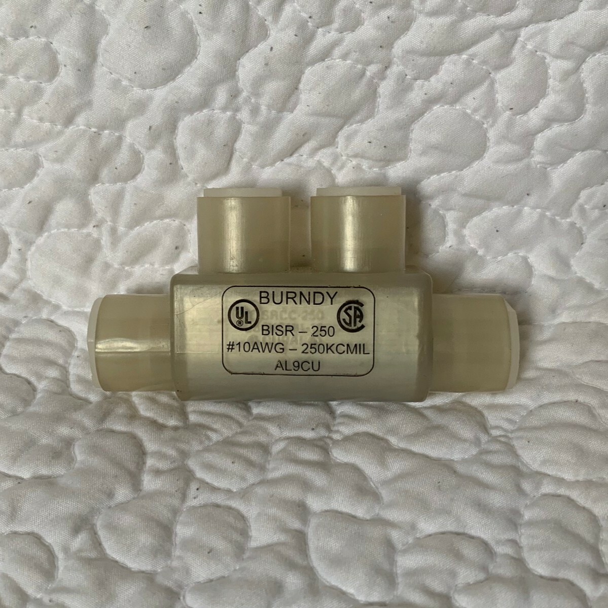 BURNDY BISR-250 Aluminum In-Line Splice, 10 AWG – 250 kcmil | eBay