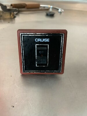78-80 GM G BODY OLDS CUTLASS CRUISE CONTROL DASH SWITCH | eBay
