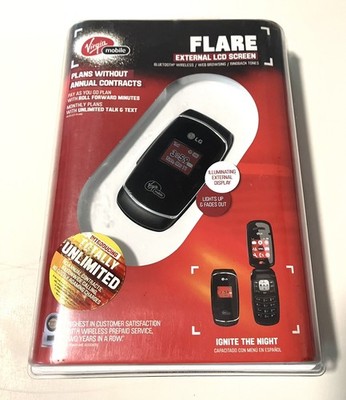 LG Flare (Virgin Mobile) Cellular Flip Cell Phone, New in Sealed Box | eBay