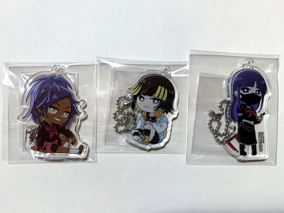 BLEACH gigo taiyaki bonus acrylic charm Yoruichi Shifuin Saihachi Nemu ...