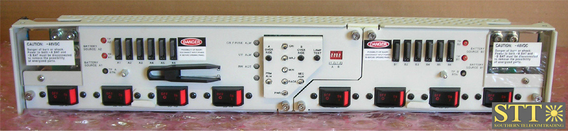 16183-10+70 TELECT FUSE PANEL/PDU, 3KW MOD DUAL 4CB 4 FUSE, ALARM, BAT ...