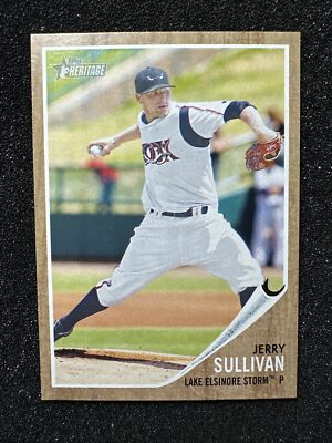 JERRY SULLIVAN #197 2011 Topps Heritage Minor League Edition Rookie ...
