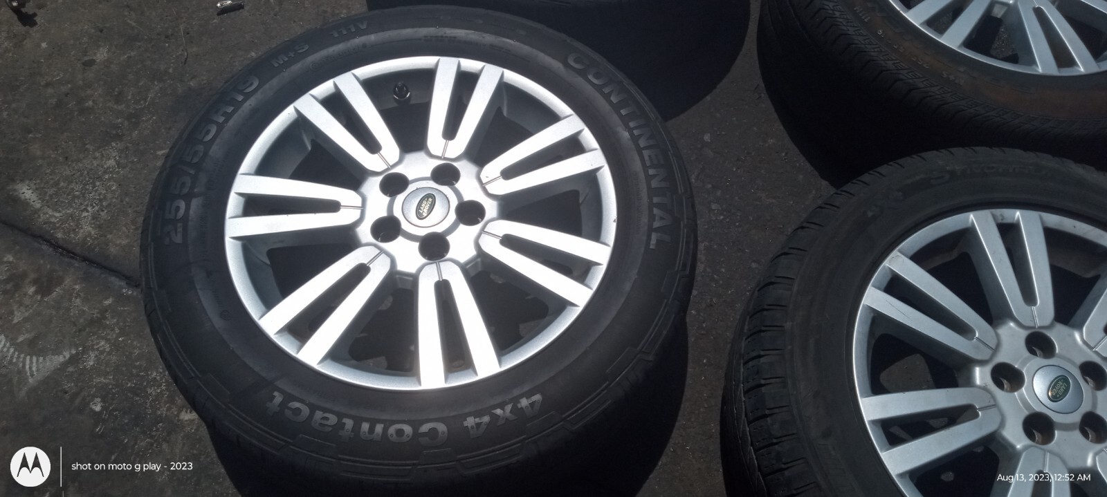 RANGE LAND ROVER HES LR4 L320 L322 OEM SET OF 4 FACTORY WHEEL RIM TIRE ...