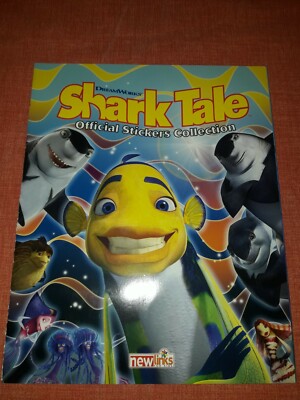 Shark Tale Stickers Collection Album Et Autocollants Full Avec Affiches ...