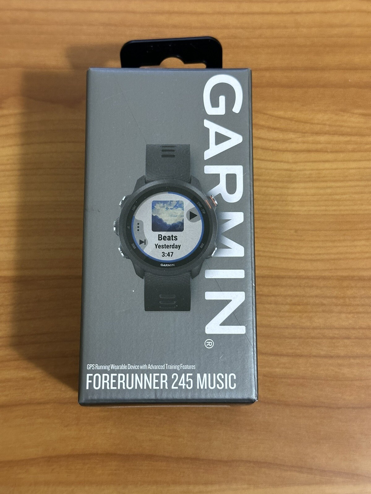 Garmin - Forerunner 245 Music GPS Smartwatch - Black - Open Box!