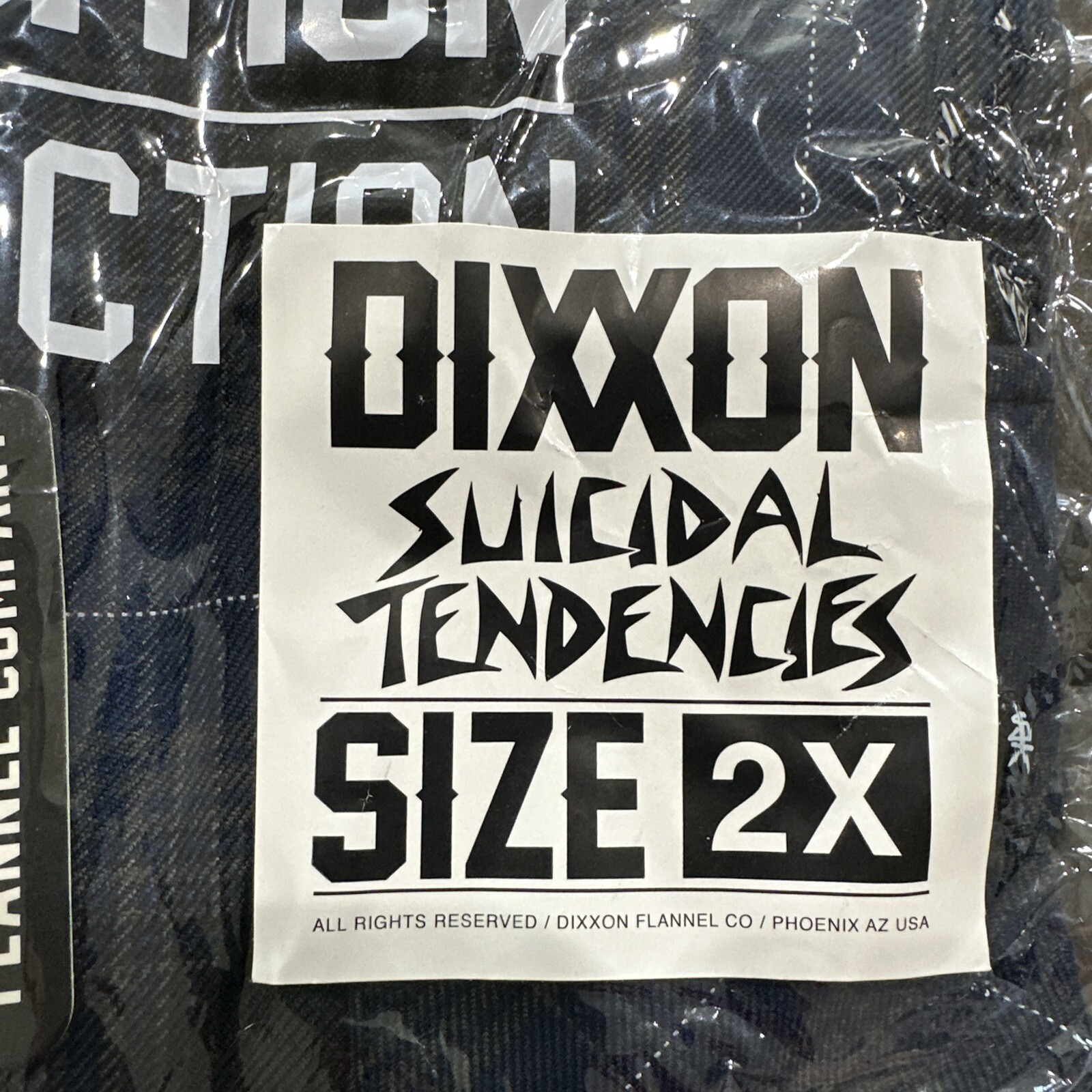 Dixxon Flannel Co. "Suicidal Tendencies" long sleeve shirt Men's Size ...