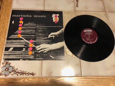 MARIO HURTADO & THE ROYAL MARIMBA ORCHESTRA~Marimba Music~LP~IMPERIAL ...