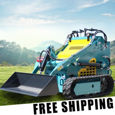 Mini Track Skid Steer 23HP Vertical Crawler Gasoline EPA Engine used ...