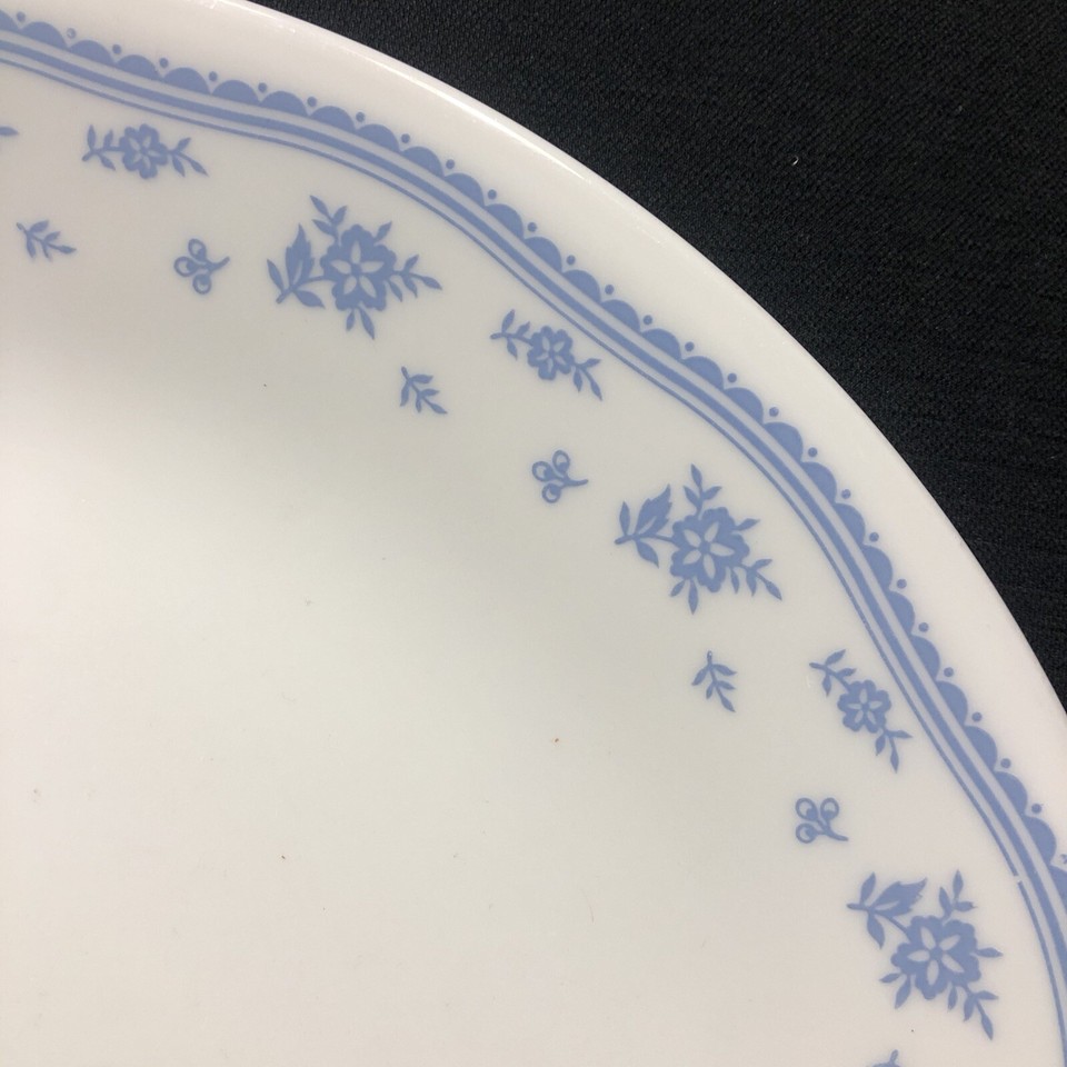 Corelle By Corning USA MORNING BLUE flowers 10 1/4” Dinner Plates Set ...