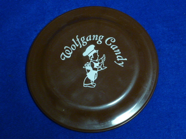 Vintage Humphrey Flyer Frisbee Disc Chocolate Brown Wolfgang Candy ...